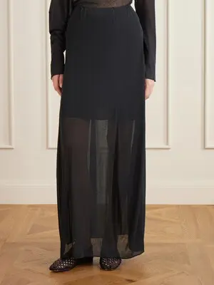 RUOHAN Cocoon Cotton-voile Maxi Skirt