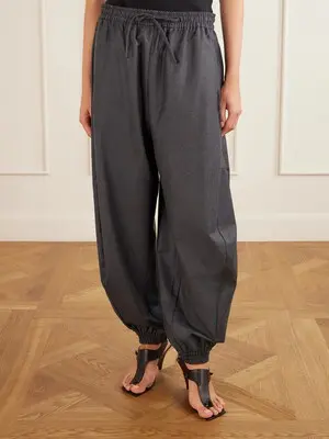 RÓHE Virgin Wool Wide-leg Balloon Pants