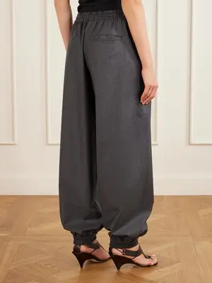 RÓHE Virgin Wool Wide-leg Balloon Pants