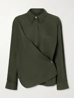 TWP Earl Cotton Shirt - Green