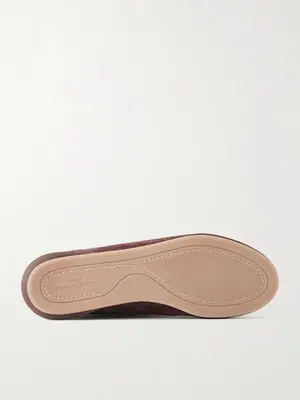 Dolce & Gabbana Suede And Leather Trimmed Sneakers