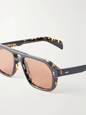 CUTLER AND GROSS Aviator-style Acetate Sunglasses