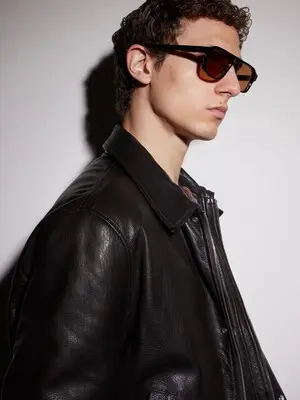 CUTLER AND GROSS Aviator-style Acetate Sunglasses