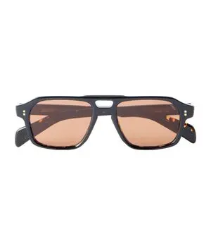 CUTLER AND GROSS Aviator-style Acetate Sunglasses - Tortoiseshell