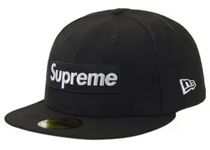 Supreme Ghostface Box Logo New Era 59fifty Cap - Black