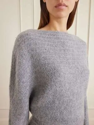 RUOHAN Selva Cashmere-blend Sweater - Light Gray