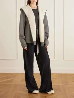 Rick Owens Reversible Knitted Wool-blend Cardigan