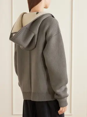 Rick Owens Reversible Knitted Wool-blend Cardigan