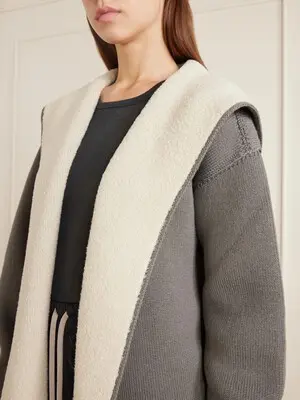 Rick Owens Reversible Knitted Wool-blend Cardigan