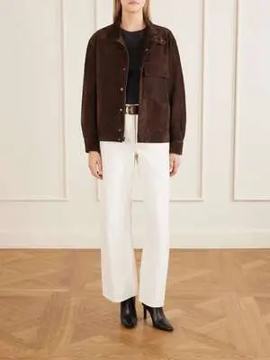 NILI LOTAN Cirque Suede Jacket