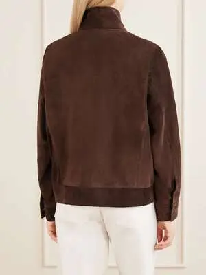 NILI LOTAN Cirque Suede Jacket