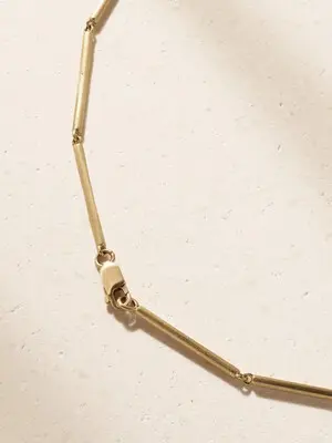 Marisa Klass 18-karat Yellow Gold And Quartz Necklace