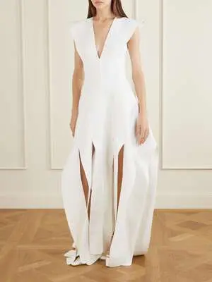 Maticevski Acumen Paneled Crepe Gown