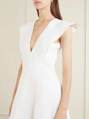 Maticevski Acumen Paneled Crepe Gown