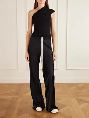 Rick Owens Ramones Calf-hair And Leather Sneakers