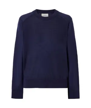 Loulou De Saison Ditto Ribbed Cashmere Sweater - Blue