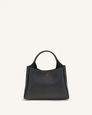 TOD'S Micro Leather Handbag - Black
