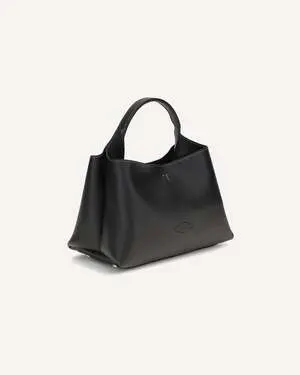 TOD'S Micro Leather Handbag - Black
