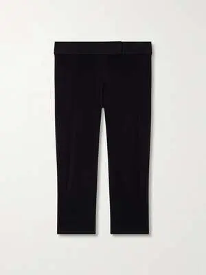 Magda Butrym Cropped Mesh Skinny-leg Pants