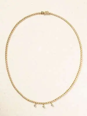 JENNIFER MEYER 18-karat Diamond Necklace - Gold