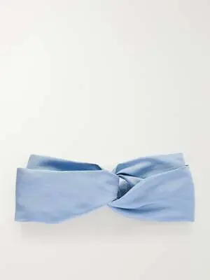 JENNIFER BEHR Novarella Silk-faille Headpiece - Sky Blue