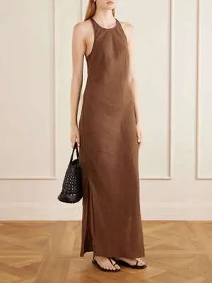 JAMES PERSE Linen Maxi Dress