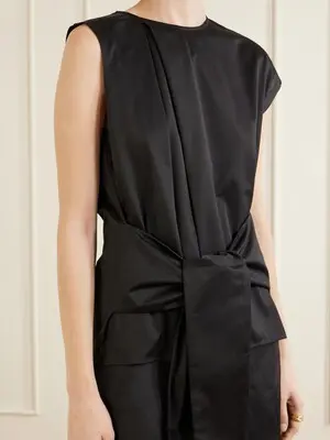 JW Anderson Tie-detailed Cotton Top
