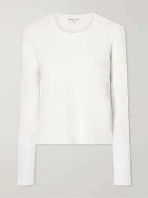JAMES PERSE Cotton-jersey T-shirt - White