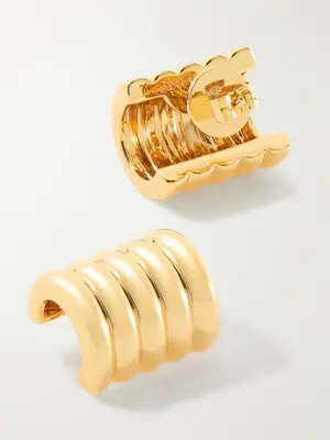 DEHANCHE Hollyhock Medium Tone Earrings - Gold