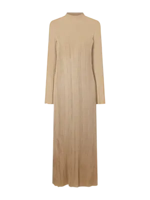 GABRIELA HEARST Gabriela Hearst Atira Silk Ribbed Maxi Dress