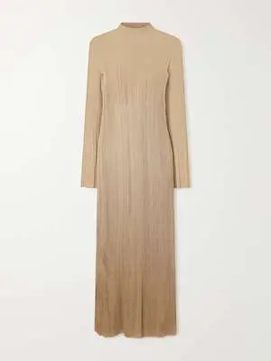 Gabriela Hearst Atira Silk-knitted Maxi Dress