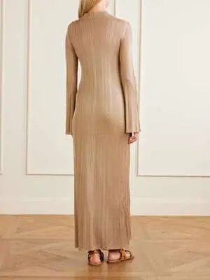 Gabriela Hearst Atira Silk-knitted Maxi Dress