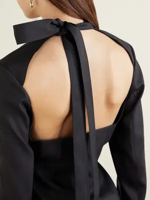 HEIRLOME Yasmin Silk-twill Blouse