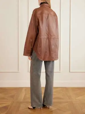 HAIKURE Victoria Leather Shirt