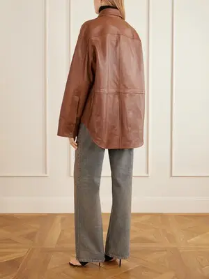 HAIKURE Victoria Leather Shirt