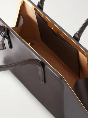 Alaïa Prisme Leather Shoulder Bag