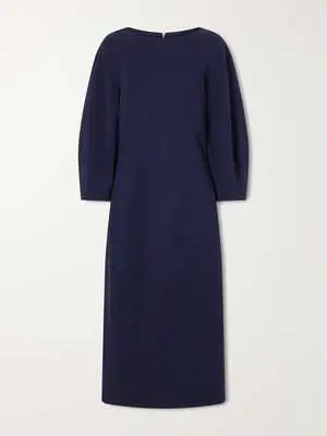 Carolina Herrera Cady Midi Dress - Black