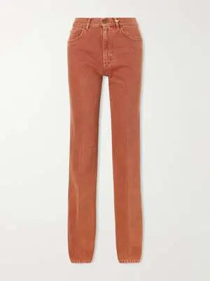Chloé High-rise Straight-leg Jeans - Brown