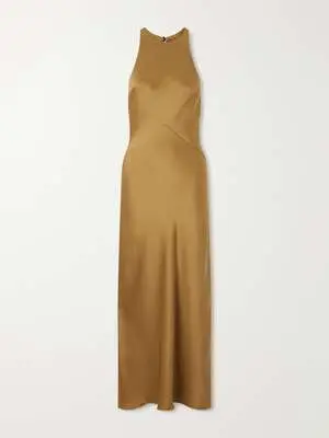 BLAZÉ MILANO Novalis Crepe Midi Dress