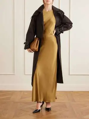 BLAZÉ MILANO Novalis Crepe Midi Dress