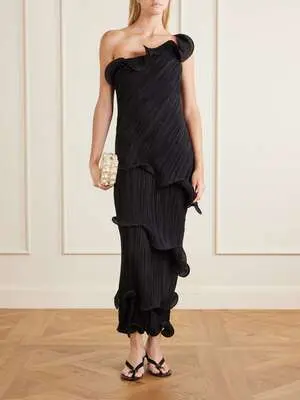Cult Gaia Payton Cloqué Gown