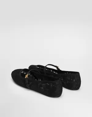 Dolce & Gabbana Lace Ballet Flats