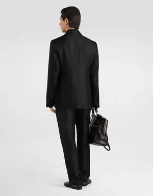 Dolce & Gabbana Silk Twill Jogging Trousers