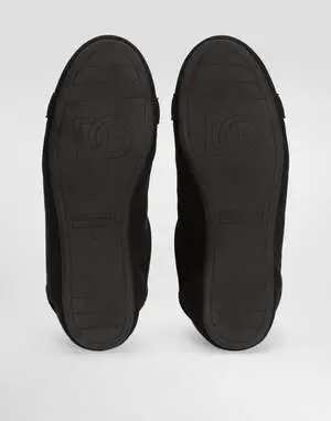 Dolce & Gabbana Split Leather Portofino Soft Sneakers