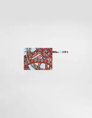 Dolce & Gabbana Carretto-print Swim Boxer Shorts