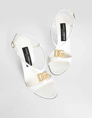 Dolce & Gabbana Patent Leather Sandals