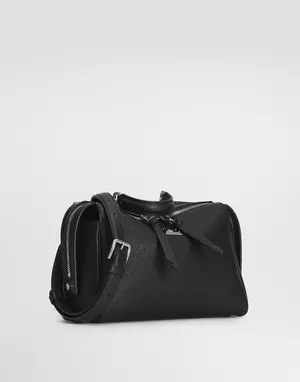 Dolce & Gabbana Vittoria Handbag In Calfskin - Black