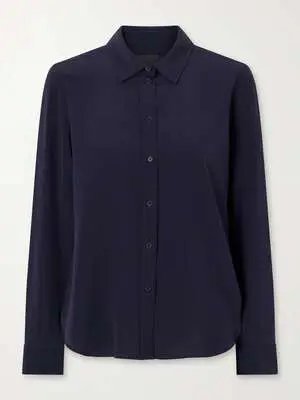 NILI LOTAN Gaia Crepe De Chine Shirt