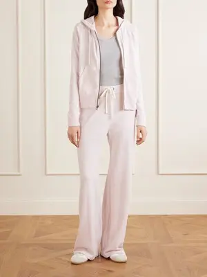 JAMES PERSE French Cotton-terry Hoodie - Pink