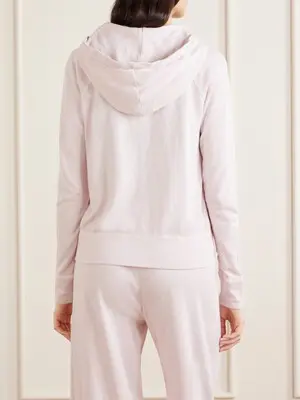 JAMES PERSE French Cotton-terry Hoodie - Pink